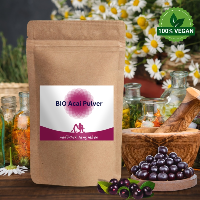 BIO Acai Pulver kaufen | natürlich lang leben
