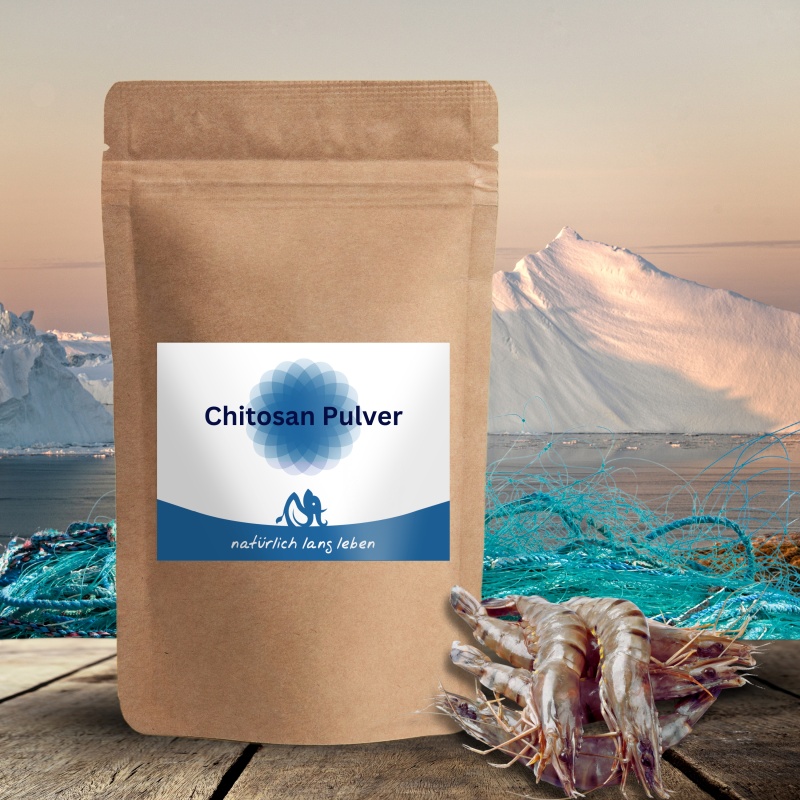 Chitosan Pulver 100 g | natürlich lang leben