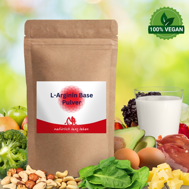 L-Arginin Base | 300 g | freie Aminosäure | vegan | natürlich lang le