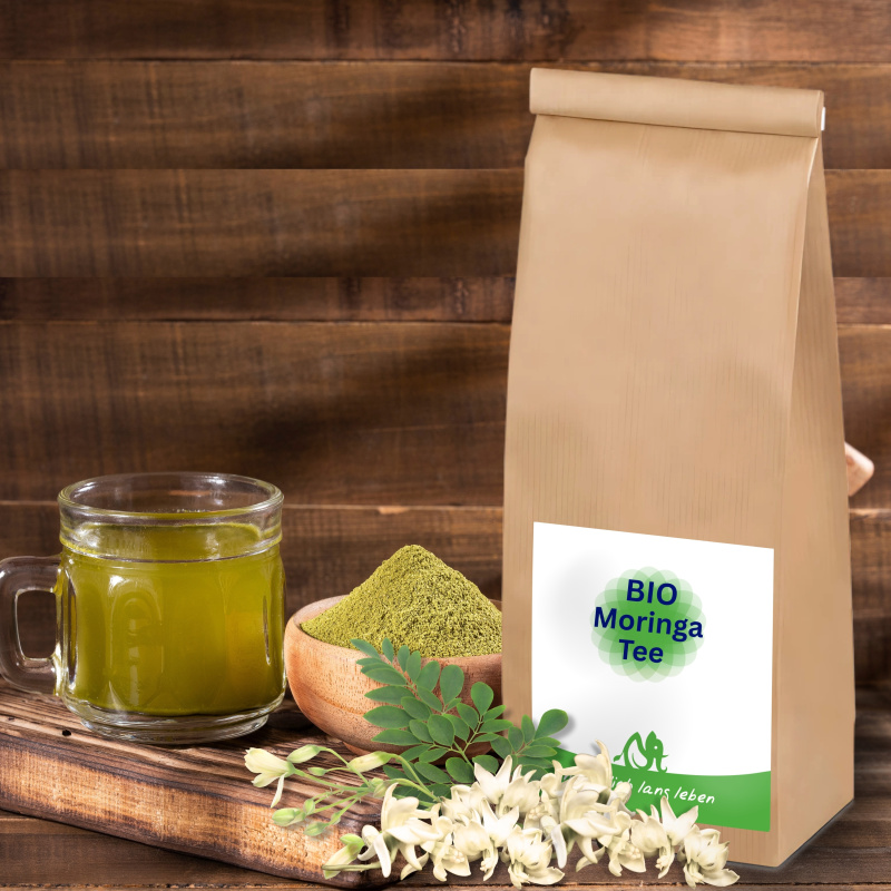BIO Moringa Blüten/Tee | 60 g | natürlich lang leben